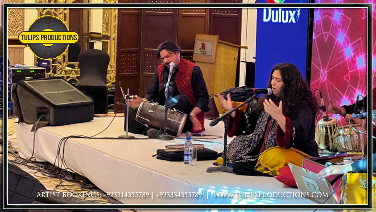 How to hire Tahseen Sakina Sufi Singer booking contact